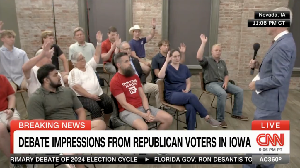 WATCH: CNN's Self-Owning Debate Panel Disappoints Host With Pro-Trump ...