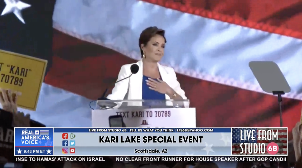 WATCH: Kari Lake Officially Launches Her Senate Campaign, Crowd Goes WILD