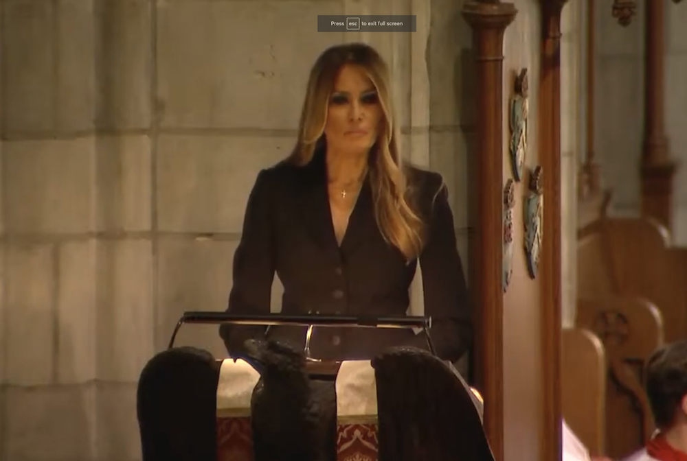 MUST-WATCH: Melania Trump Delivers Touching Eulogy At Her Mother's Funeral