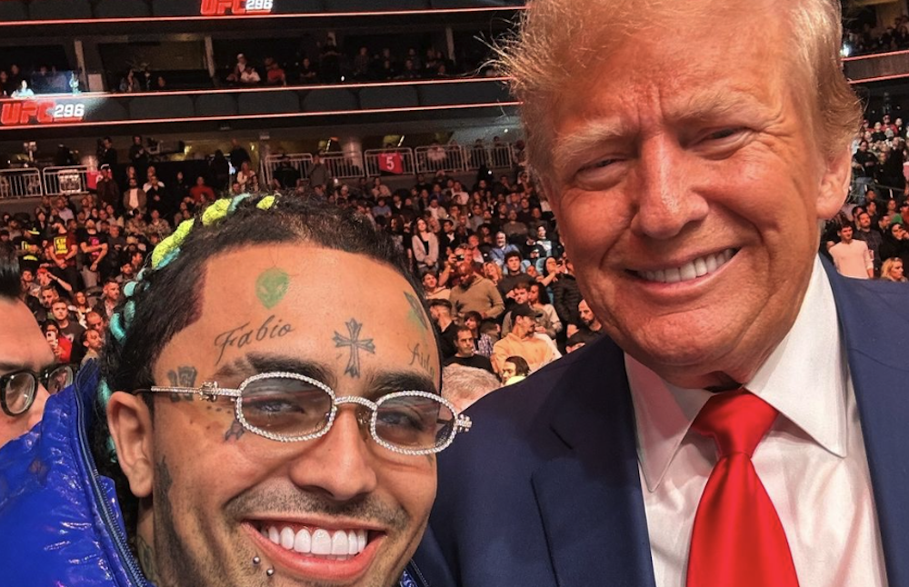 Famous Rapper Gets Trump Tattooed On His Leg