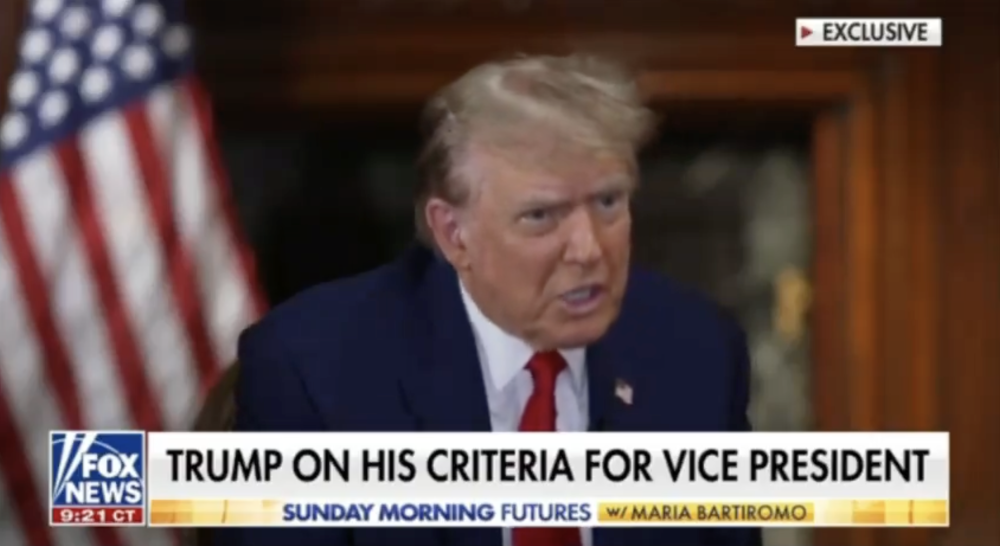Trump Floats Two Potential VP Picks During Interview: 'He's Been A Real ...