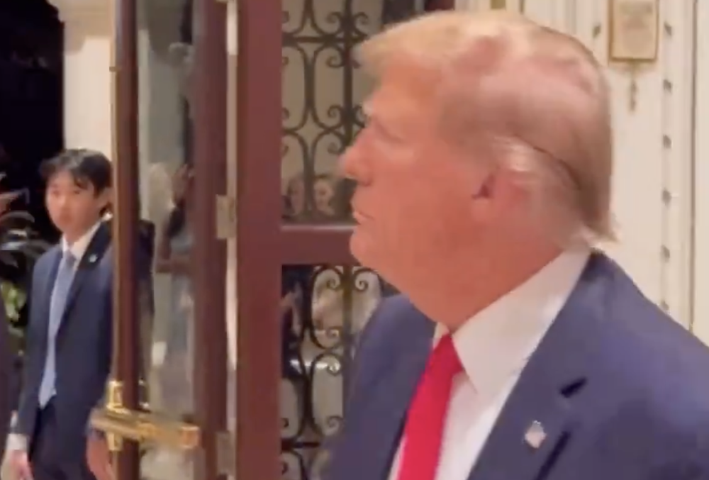 Liberal 'Trump Shove' Conspiracy Gets Smacked Down By The Man Involved