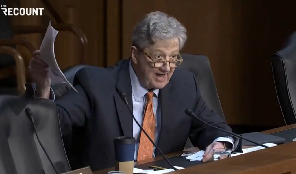 WATCH: Sen. John Kennedy SCORCHES Climate 'Professor', Brings The Receipts
