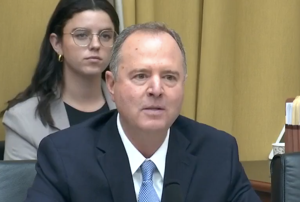 WATCH: Adam Schiff Goes On Unhinged Rant In Front Of Congress