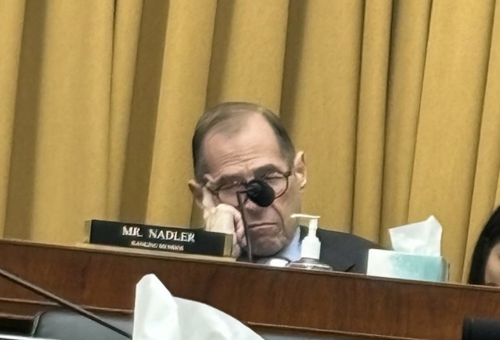 Jerry Nadler Caught FALLING ASLEEP During Testimony From Victims Of ...