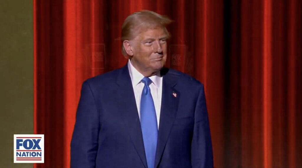 WATCH: Trump Accepts 'Patriot Of The Year' Award, Gets Roaring Applause