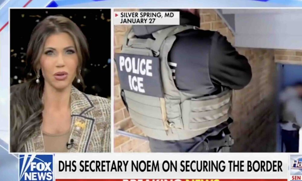 JUST IN: Kristi Noem Has Identified ICE Raid Leakers: 'They Will Be Fired'