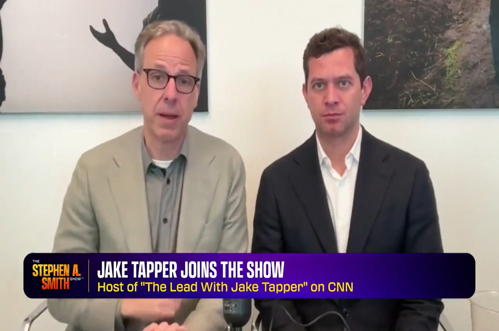 WATCH: Jake Tapper Squirms After Being Asked If His Book Tour Is All ...