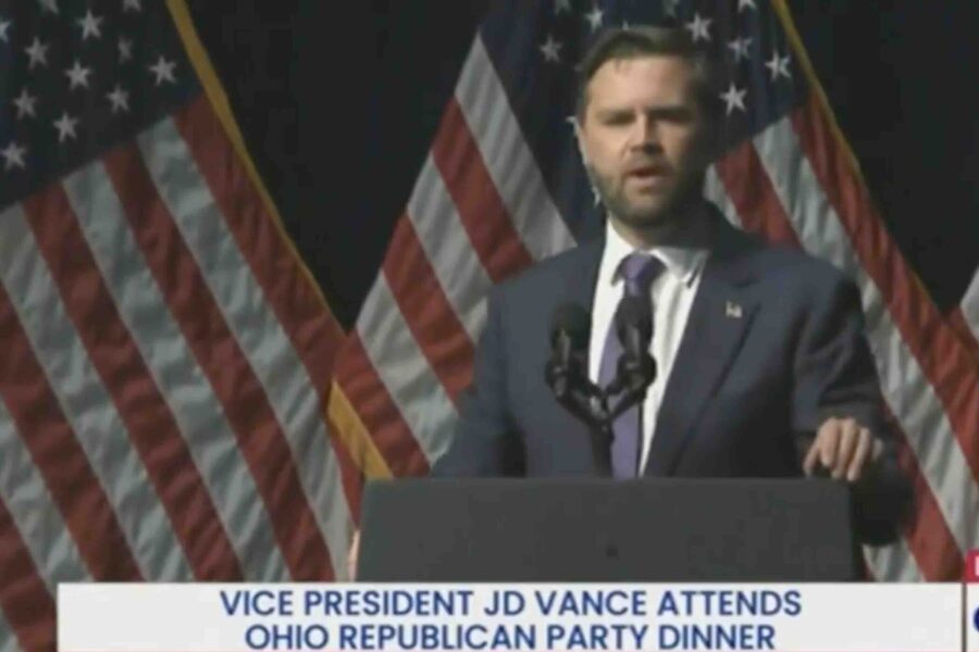 WATCH: JD Vance Flips Off Crowd During Speech