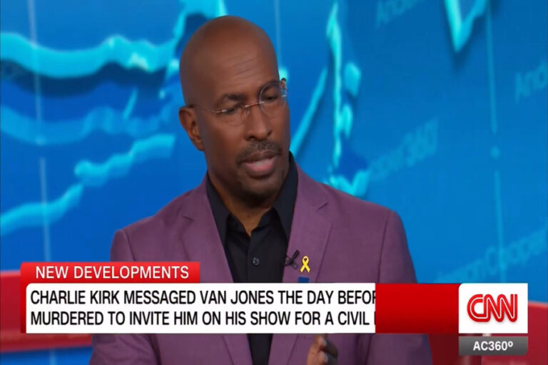 WATCH: Van Jones Gets Emotional Sharing Last Message From Charlie Kirk ...