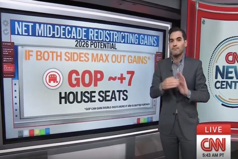 WATCH: CNN Analyst Lays Out Bleak Midterms Outlook For Democrats
